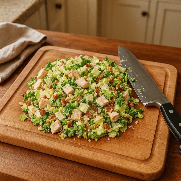 Chopped Chicken Caesar salad Wrap: 1 Simple, Crunchy Favorite Recipe