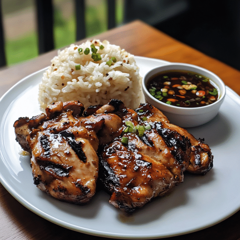 Chicken Inasal Recipe – Ultimate Guide with Tips & Flavor