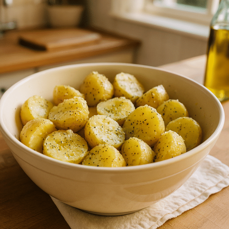 Crispy Garlic Butter Potatoes – Simple Secret for Perfect Crunch