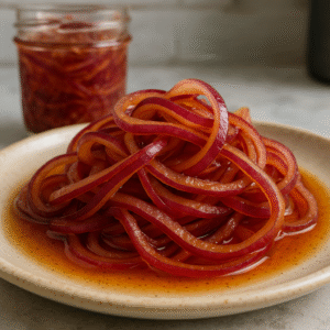 Marinated Red Onions – Simple Recipe with Big Flavor