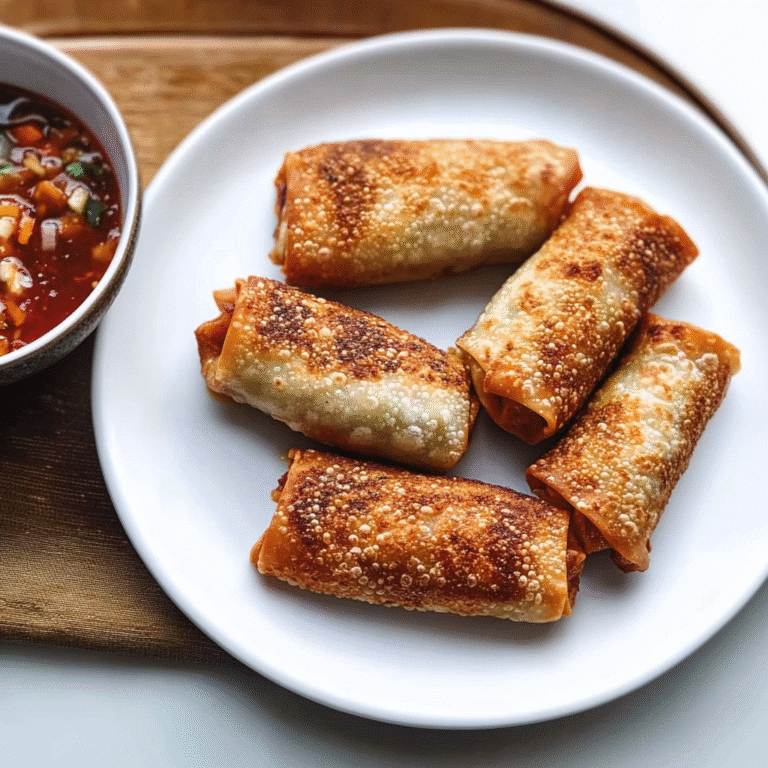 Vegetable Egg Roll Recipe – 5 Easy Steps to Crispy, Flavorful Joy