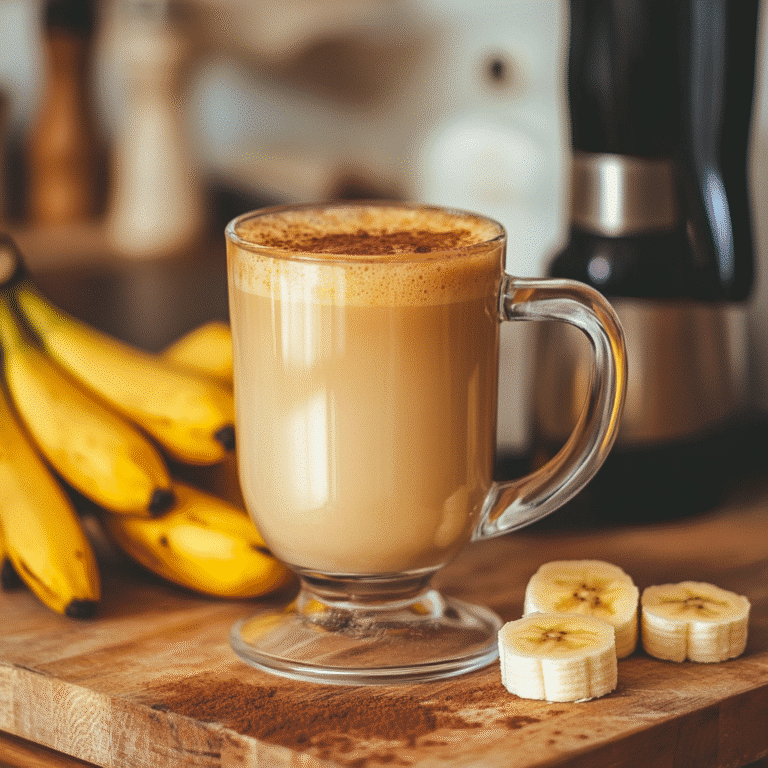Banana Coffee Recipe – Easy & Surprisingly Great Drink