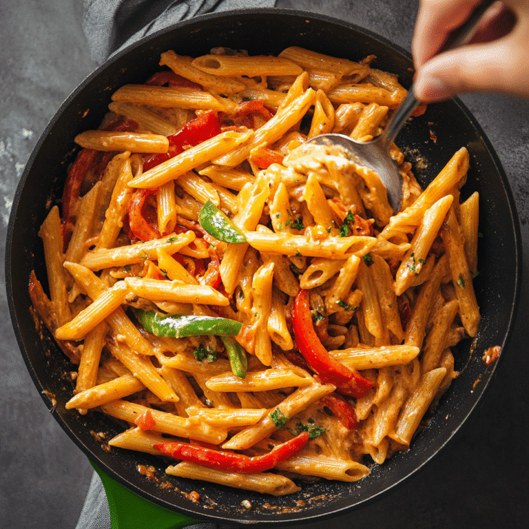 Rasta Pasta Recipe – Easy, Creamy & Bold Flavor in 30 Mins