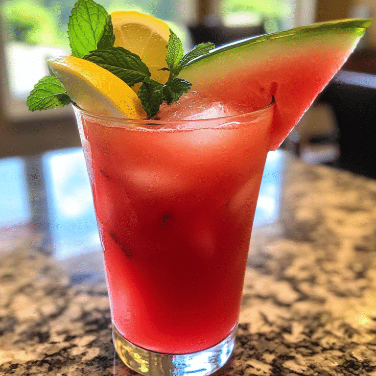 Watermelon Lemonade Mocktail – 5 Easy Steps You’ll Adore