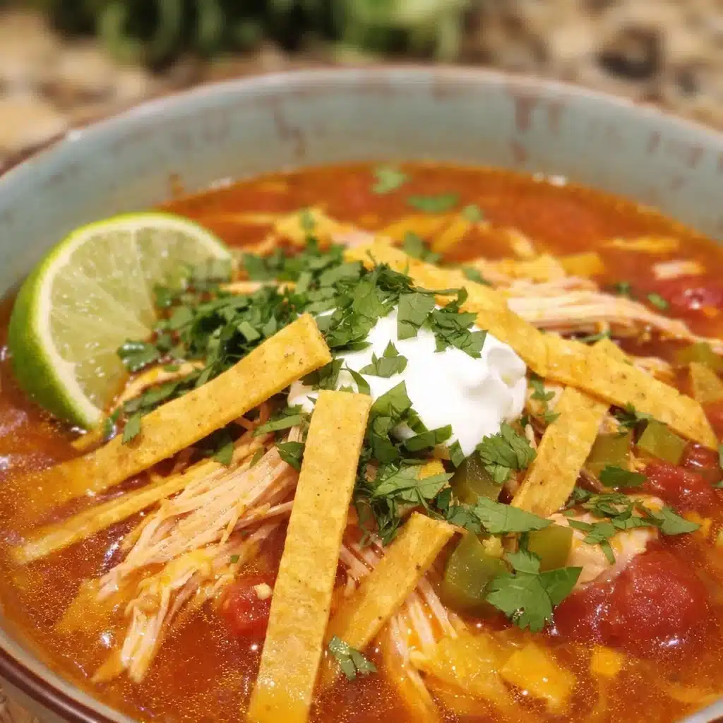 Easy Chicken Tortilla Soup – 5 Simple & Healthy Comfort Steps