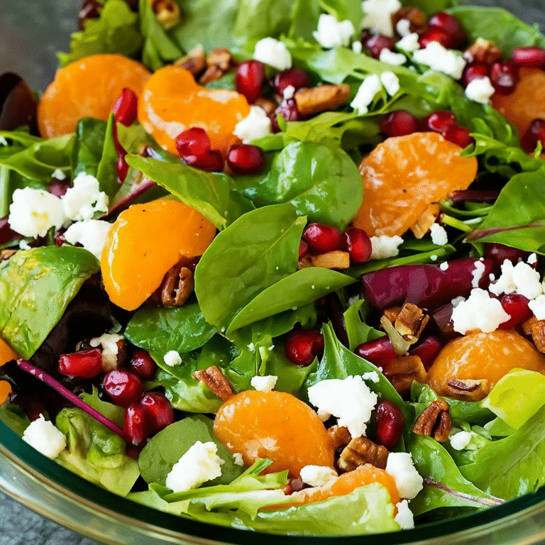 Winter Salad Recipe – The Best 5-Minute Fresh Winter Salad