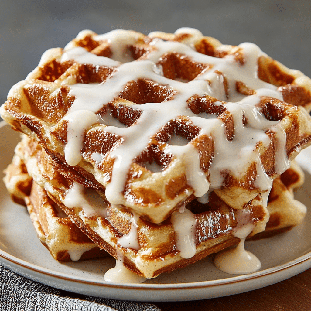 Cinnamon Roll Waffles – 5 Perfect Sweet Cream Tips!
